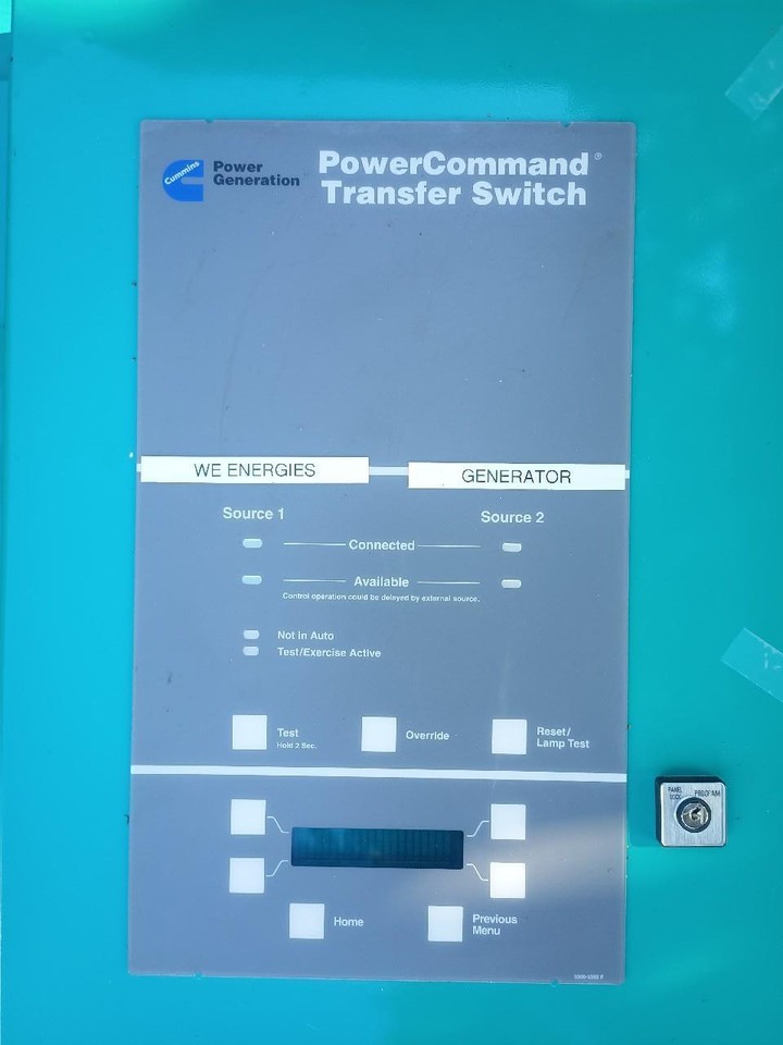 Cummins PowerCommand Automatic Transfer Switch OTPCC-5735702 600A 480V ...