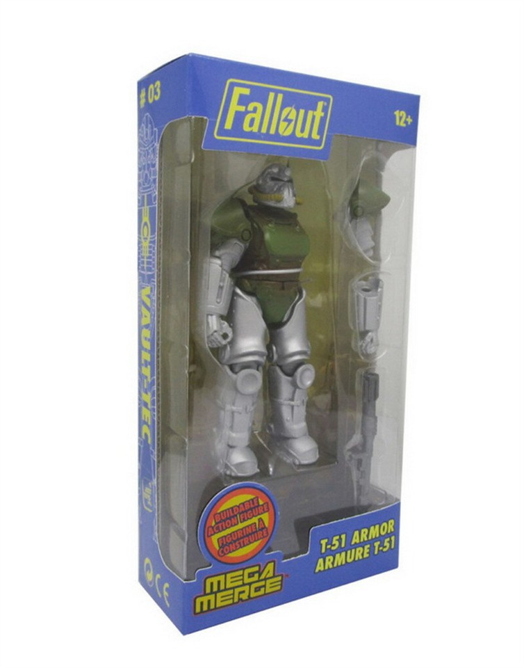 Fallout Mega Merge Series T-45 T-51 Armor Action Figure New In Box | eBay