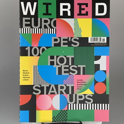 Wired Magazine November December 2024 Europe's 100 Hottest Startups NEW ...