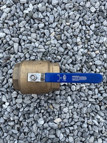 Midwest Control 4" Brass Ball Valve 600 WOG | eBay