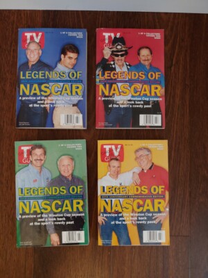 LEGENDS OF NASCAR: TV GUIDE: FEB. 14-20, 1998: 1-4 COLLECTORS EDITION ...