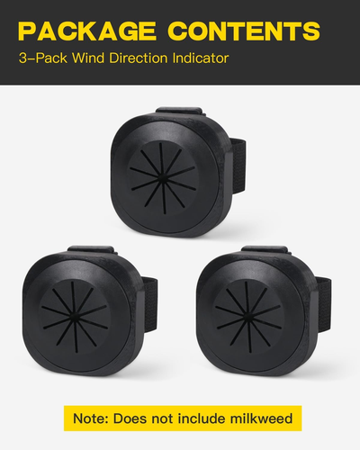 3-Pack Wind Direction Indicator Milkweed Dispenser Hunters Hunting Deer ...