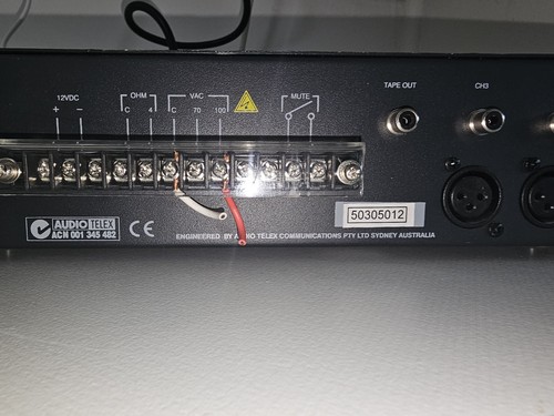 Australian Monitor Installation Series IC30 30W Mixer Amplifier | eBay