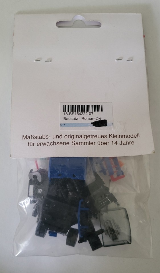 HDV Günsel Herpa Roman Diesel Bausatz Zugmaschine DDR Lesen ...