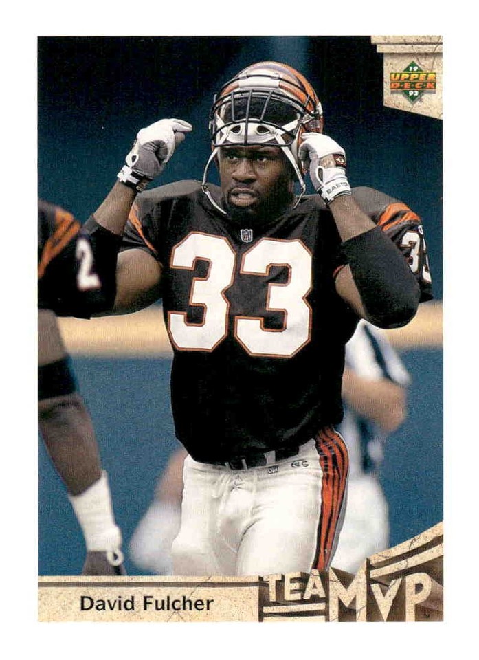 1992 Upper Deck #352 David Fulcher | eBay