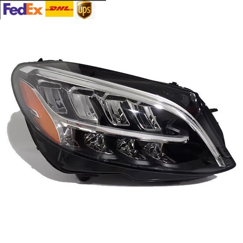 For Mercedes-Benz W205 2018-2021 Full LED Headlight C300 C200 Right ...