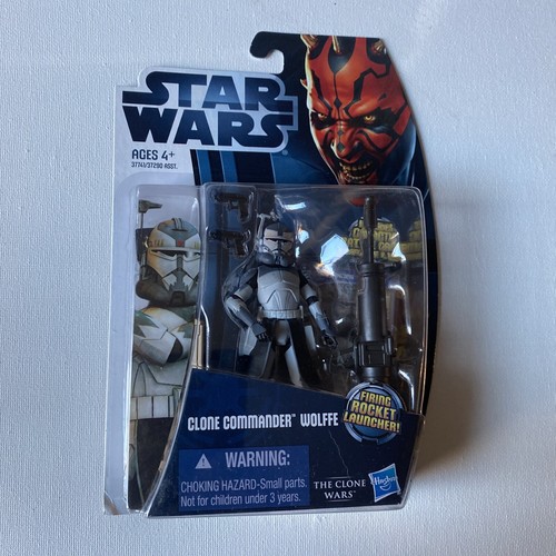 Star Wars TCW 2012 CW17 Clone Commander Wolffe Action Figure ...
