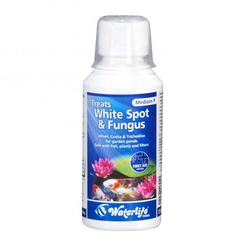 Waterlife Medizin P White Spot & Fungus Fish Pond Medication Treatment ...