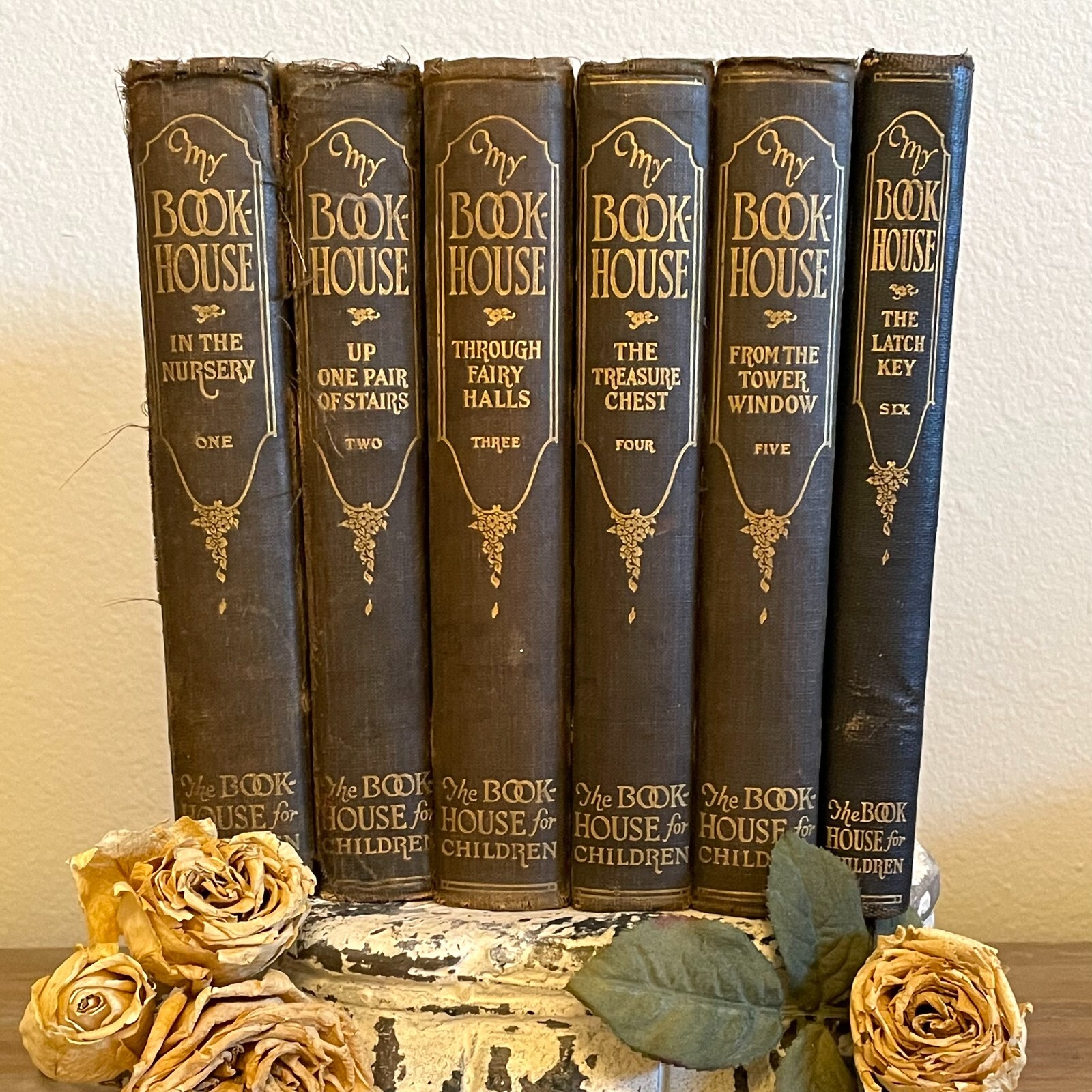 Antique My Book House Set 1920s Olive Beaupre Miller Vol 1-6 Hardcover ...