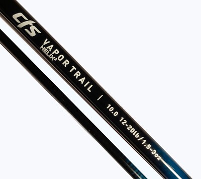 CTS 10'0" 1.5-3oz 2 Equal Vapor Trail Surf Casting Rod Blank Deep Blue ...