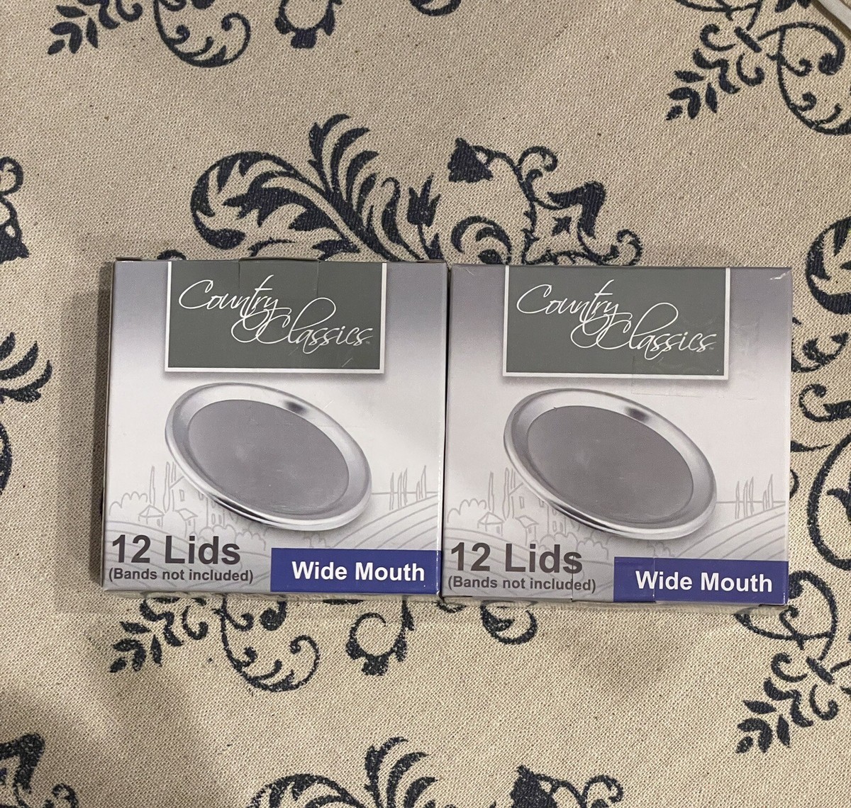 CCC L-012 WM Packaging GOSSI INC Wide Mouth Canning Lids — 12-Pack CCCL ...