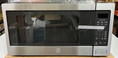 GE Profile 2.2 cu. ft. Countertop Microwave - Silver, (PES7227SLSS) for ...