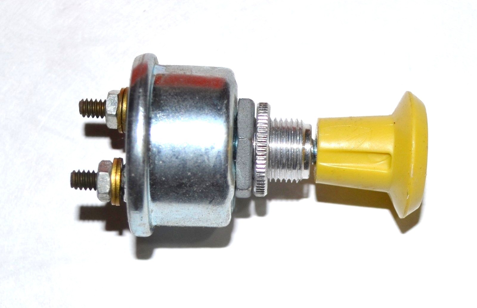 6VOLT 12 VOLT PUSH PULL SWITCH 2 POSITION ON OFF SINGLE THROW 2 SCREW ...