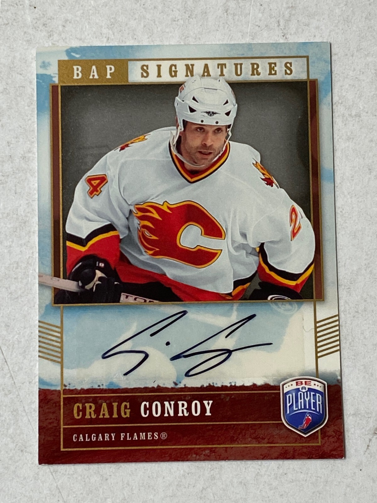 2006-2007 Be A Player Craig Conroy BAP Signatures Auto | eBay