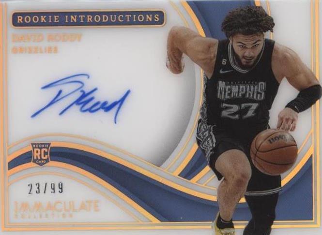 2022-23 Panini Immaculate Collection - Immaculate Rookie Introductions ...