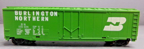 TYCO HO SCALE BURLINGTON NORTHERN PLUGGED DOOR BOXCAR 100024 | eBay