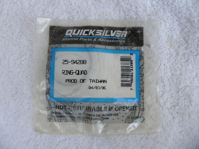 OEM MERCURY MERCRUISER QUICKSILVER RING-QUAD 25-94288 | eBay