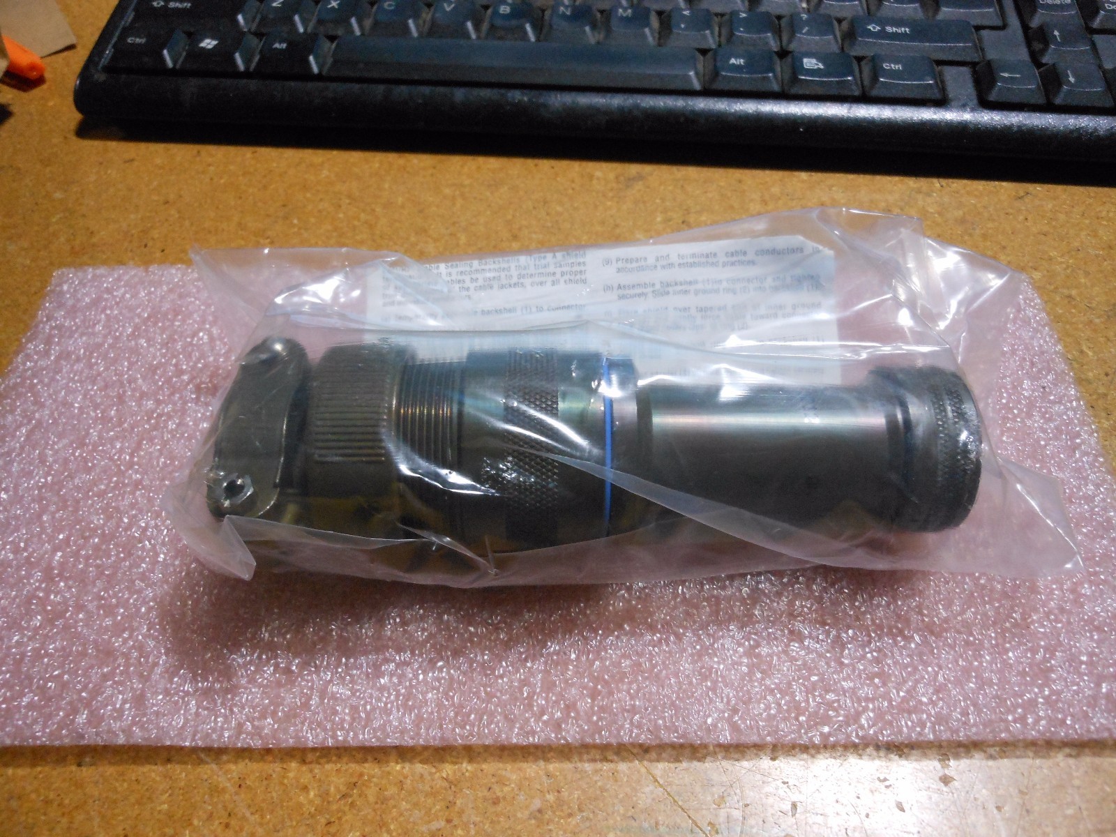 Glenair Circular Mil Spec Backshells Emi/Rfi Env Bkshll Sh Sz 20 ...