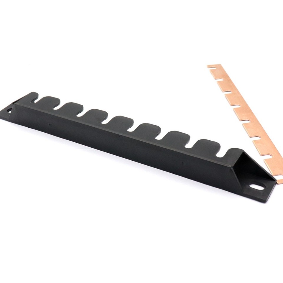Circuit Breaker Bracket Copper Busbar Kit Black Mounting Accessory | eBay