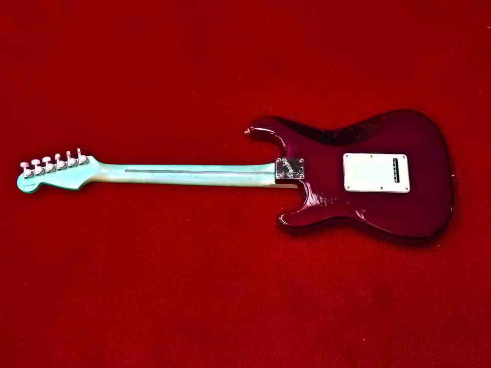 Fender Strat Plus Midnight Wine Electric Guitar w/ hardshell case 1995 ...