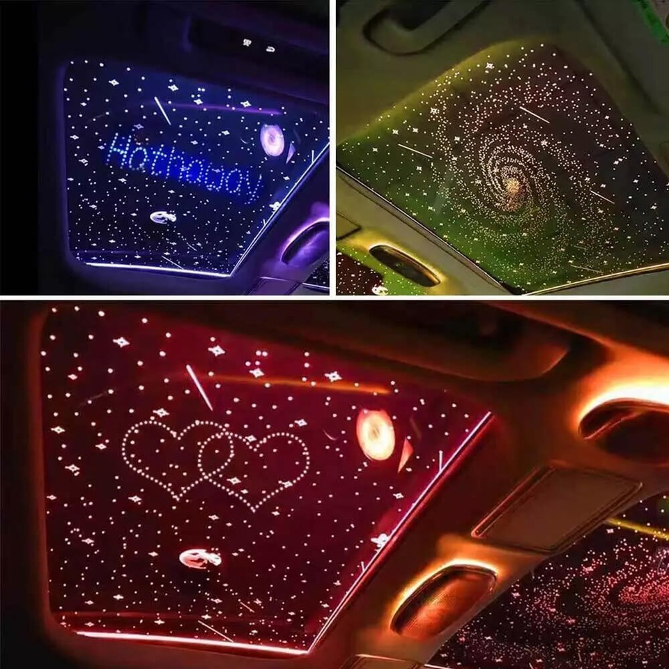 Car Headliner Starlight Shooting Star Light Kit Car Ambient Interior ...