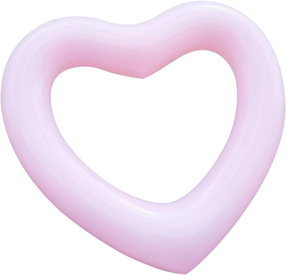 Heart Swimming Pool Float Loungers Tube, Water Fun Beach Party Toys for ...