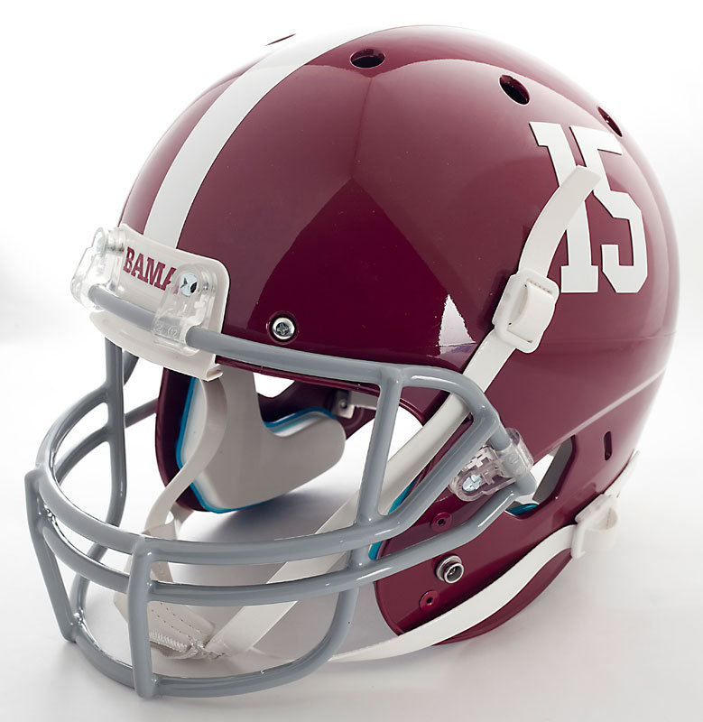 Crimson Tide Helmet Will Reichard SIGNED Alabama Crimson Tide Mini