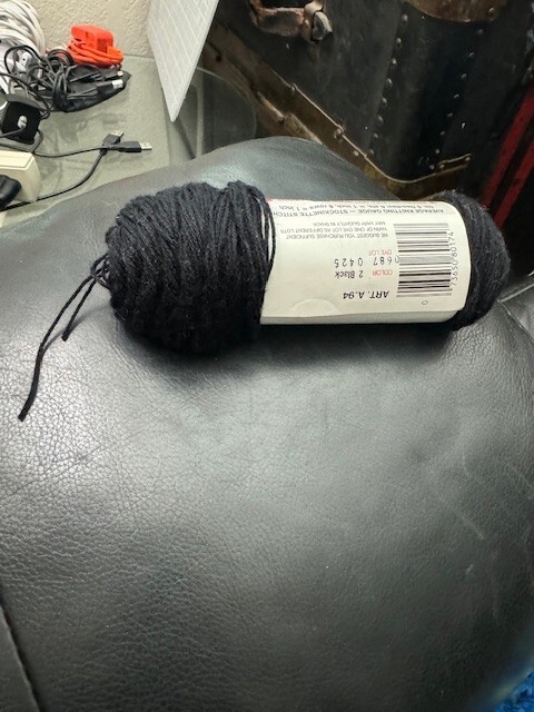 Red Heart Luster Sheen Knitting & Crochet Yarn Black 2oz. Skein New! | eBay