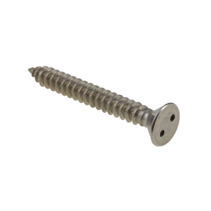 Qty 100 Countersunk Eye Drive 6g x 3/4 Stainless Snake Eye Self Tapping ...