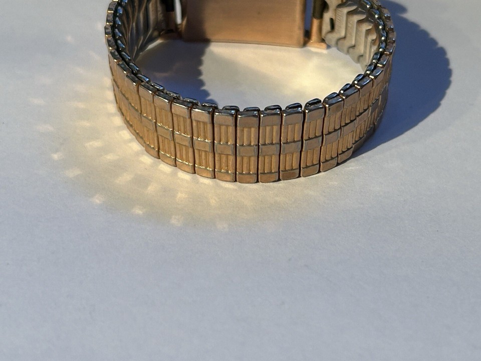 Vintage Men’s MIDO Solid 14K Rose Gold Men’s Watch Art Deco Tank Style ...