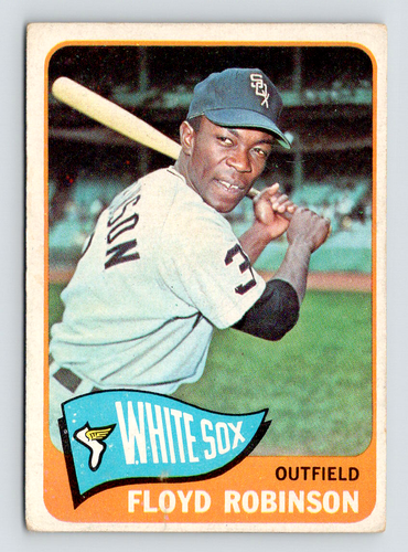 1965 Topps Card, #345 Floyd Robinson, Chicago White Sox | eBay