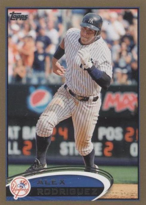 2012 Topps - Alex Rodriguez #500 Gold /2012 for sale online | eBay
