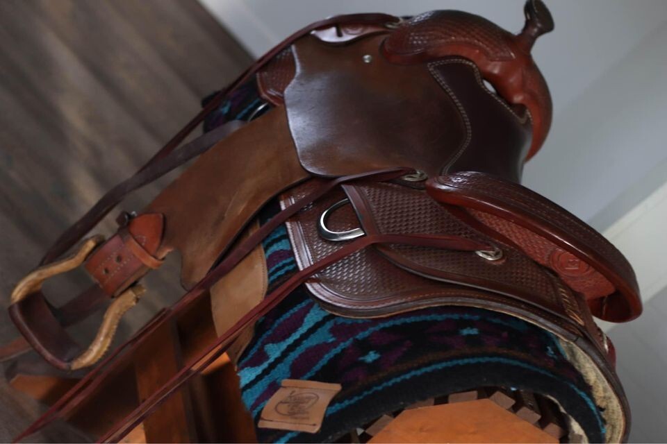 16" Jack Brainard Reining Saddle | eBay