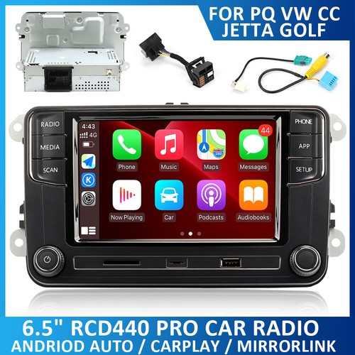 RCD330 RCD440PRO 6.5" Apple CarPlay Android Auto MirrorLink for VW Golf ...