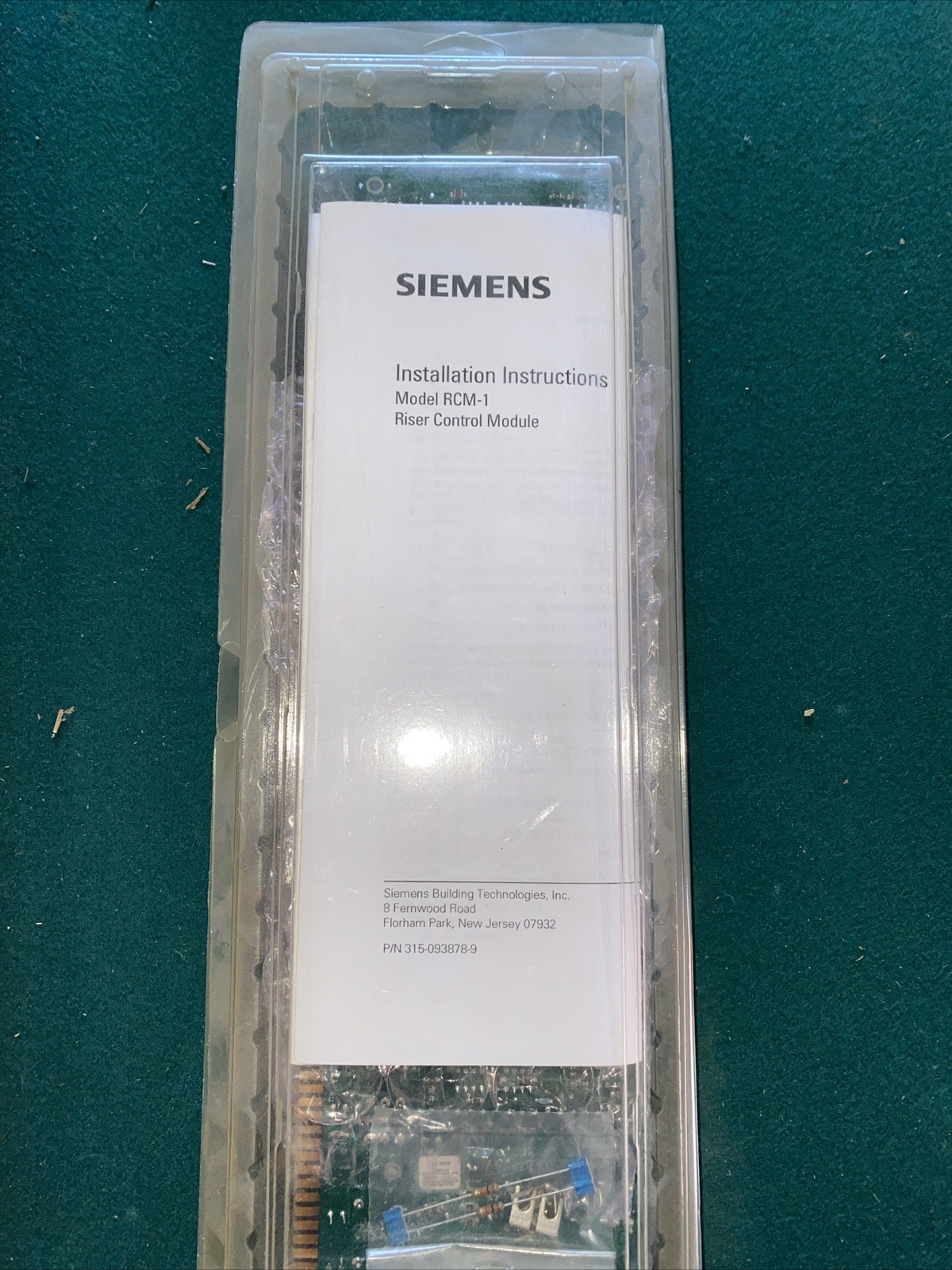 SIEMENS CERBERUS PYROTRONICS RCM-1 | eBay