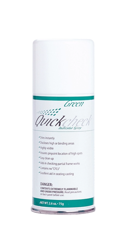 Vacalon Quickcheck Dental Indicating Spray Multi Color 75g Canister ...