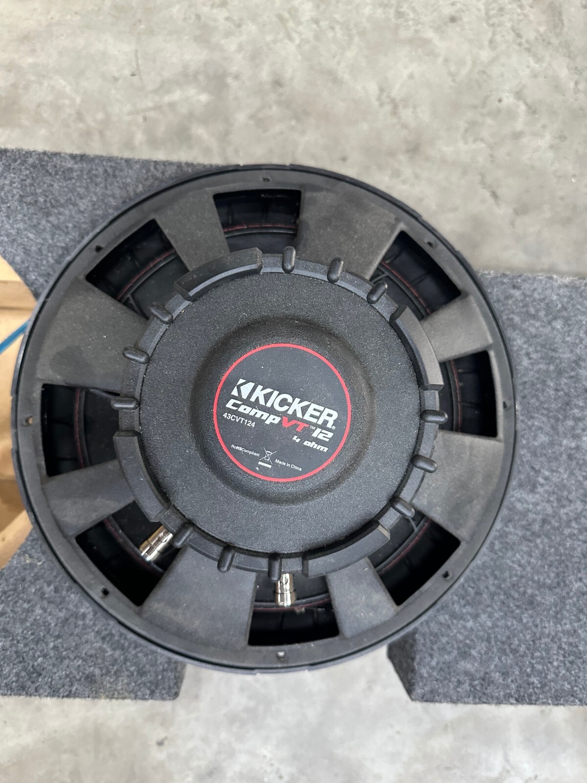 DODGE RAM 2009-18 REAR UNDERSEAT SPEAKER SYSTEM WITH TWO 12" KICKER CVT ...