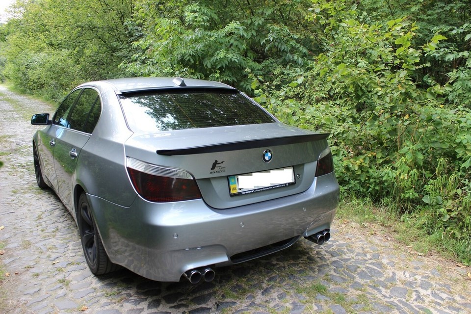 bmw e60 spoiler sedan Rear Spoiler lip for all bmw e60 Schnitzer style ...