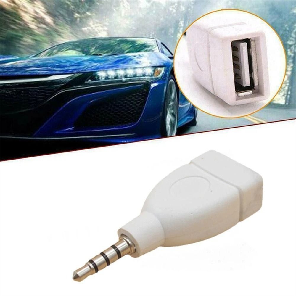 Jack Car Audio Adapter Audio Converter AUX Audio Plug Audio Converter ...