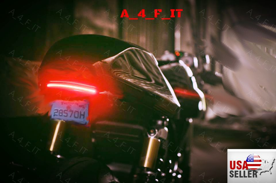 HARLEY BAGGER MOTORCYCLE CUSTOM LED BRAKE RUNNING TURN SIGNAL TAIL ...