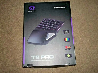 Game Titan T9 PRO Single Hand Keyboard Black - Gaming Laptops | eBay
