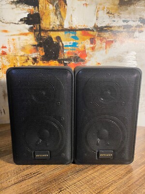 Optimus Pro-X33AV 8 ohm bookshelf speakers | eBay
