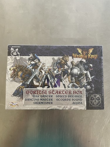NEW Wrath of Kings House Goritsi Starter Box 24 Models (WOK05001) CMON ...