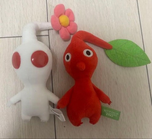 Beautiful item! White Pikmin & Red Pikmin stuffed toy | eBay