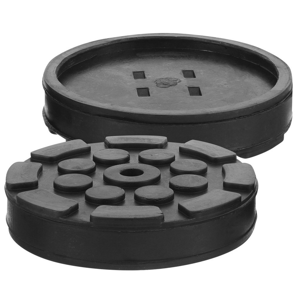 2 Pcs Lift Rubber Pad Universal Floor Jack Disk Car Jacking Pads | eBay