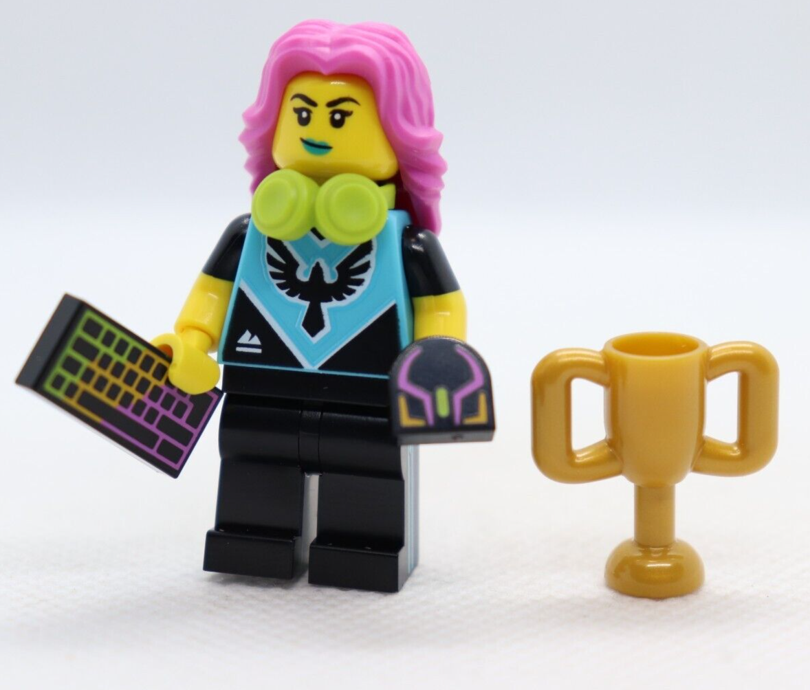 E-Sports Gamer Video Game Girl Series 25 71045 CMF LEGO® Minifigure ...