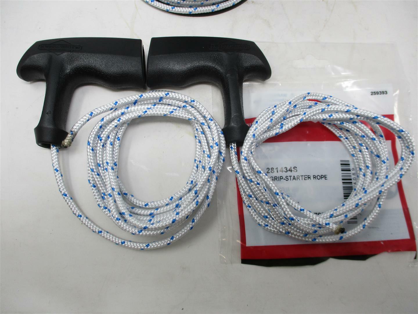 2 Briggs & Stratton Grip Pull Rope Start Handle 281434S # 4 1/2 31-242 ...