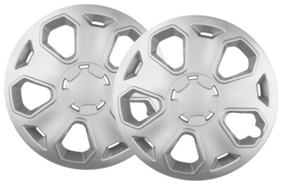 2 x14" Inch Caravan Motorhome Wheel Trims Rims Hub Caps silver | eBay UK