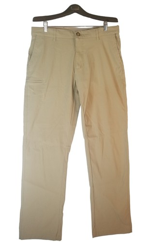 LB Tech Classic Fit Cargo Pants Mens 36x34 Beige Nylon Stretch Outdoor ...