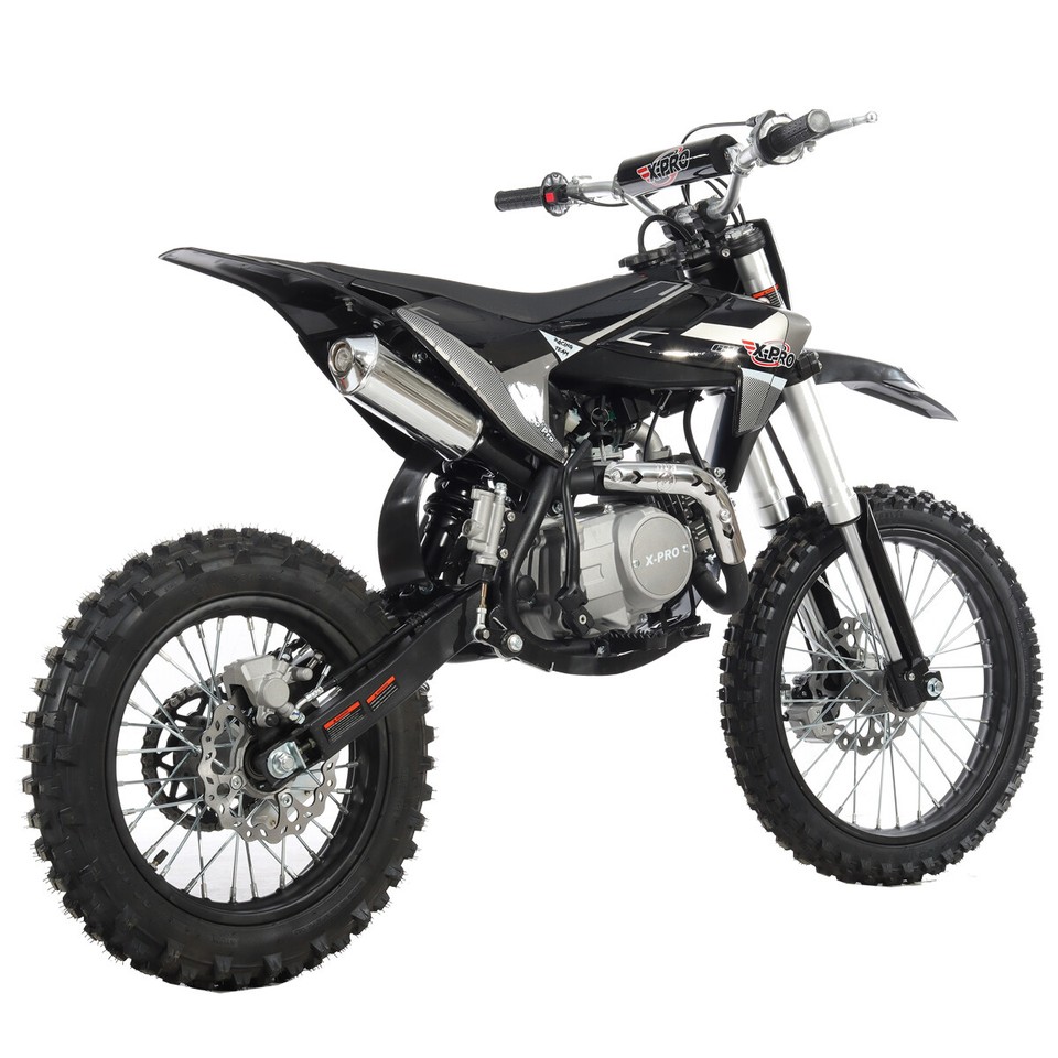 X-PRO X9 125cc Dirt Bike Pit Bike 4 Stroke Gas Powered Off Road Kick ...